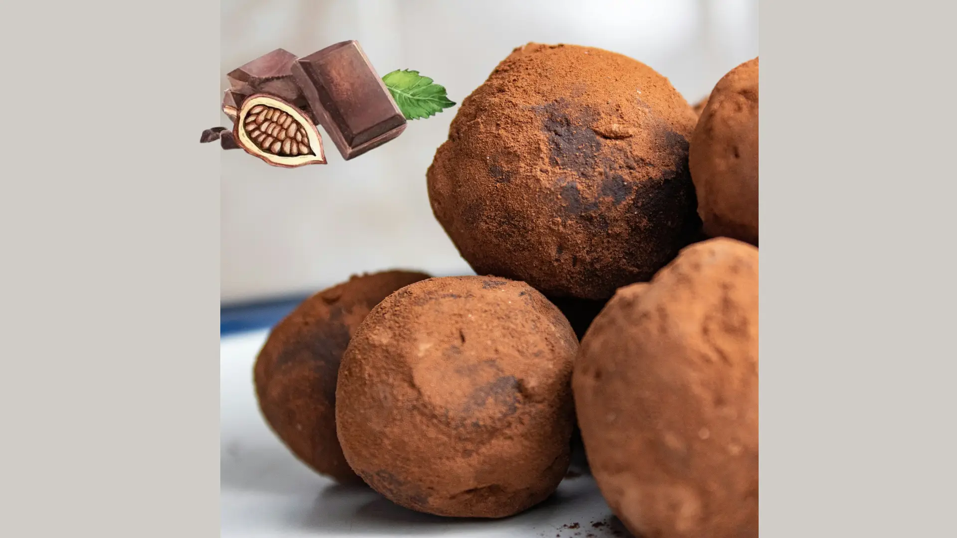 Trufas de chocolate - Wiki Receitas